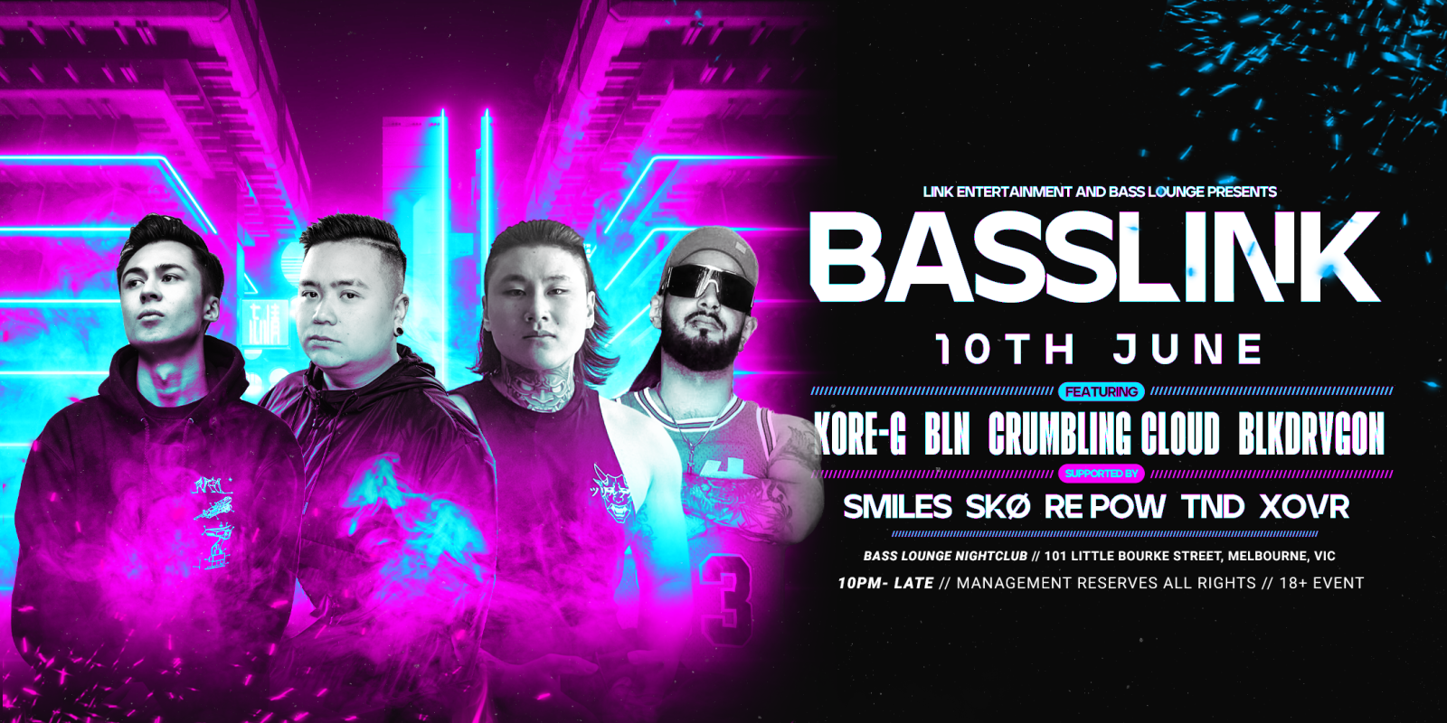 BASS LINK AFTER PARTY - LinkEntertainment